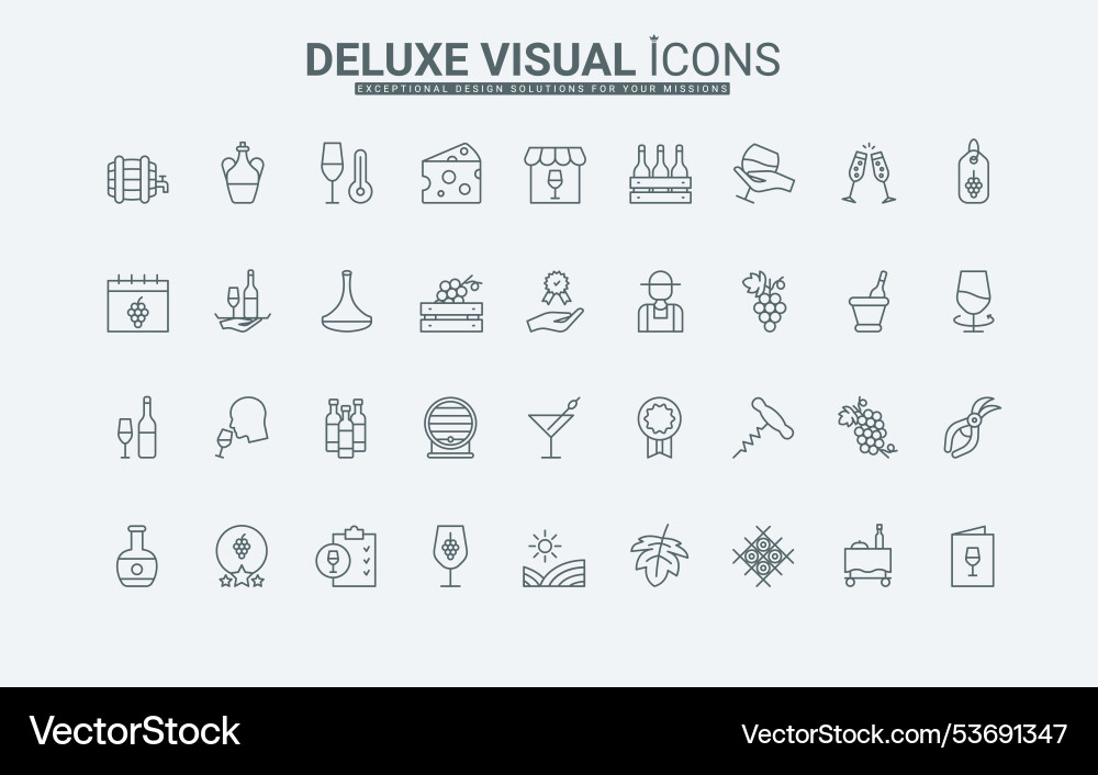 Wine testing and alcohol drink storage winery Vector Image