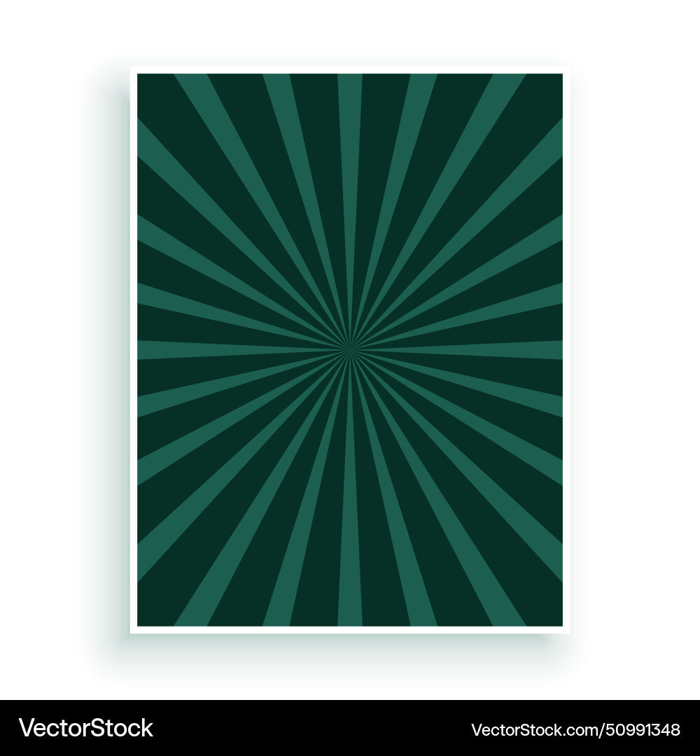 Abstract and elegant sunbeam line explosion Vector Image