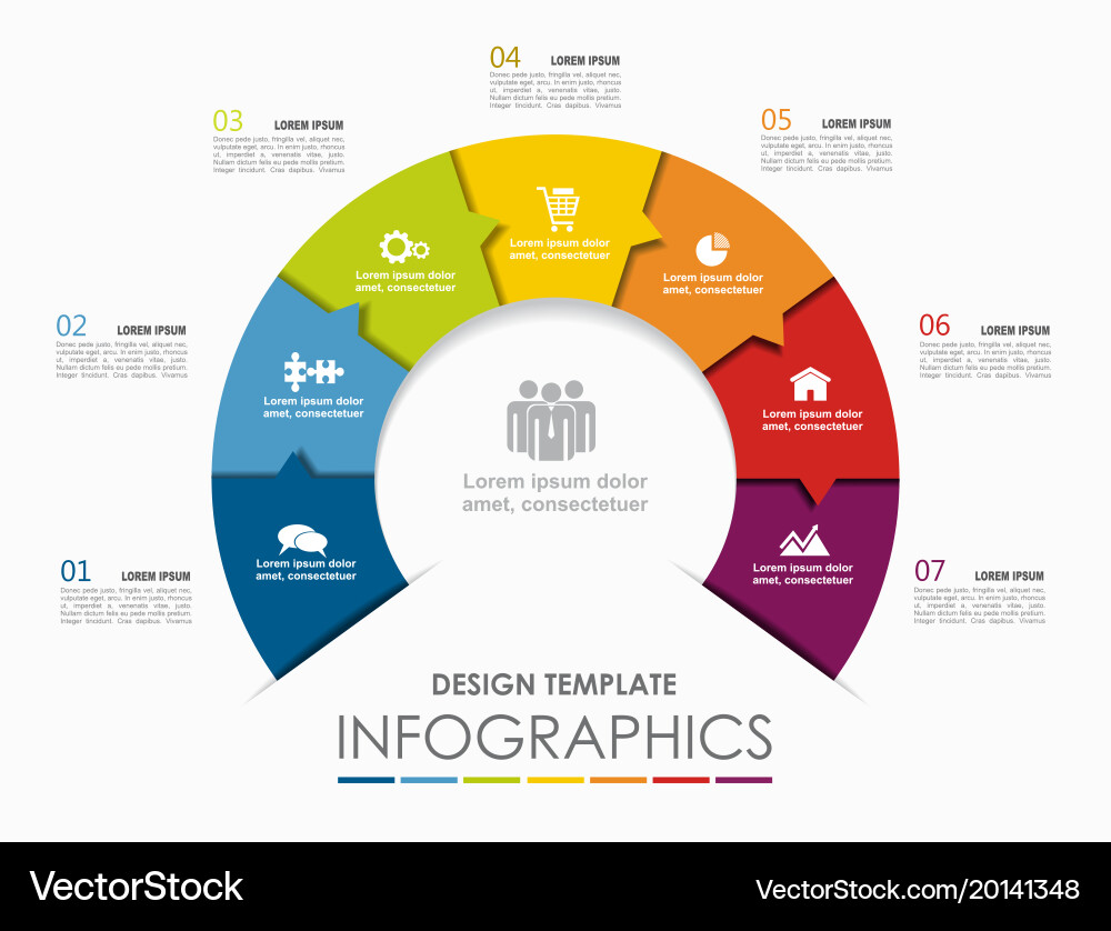 Infographic template can Royalty Free Vector Image