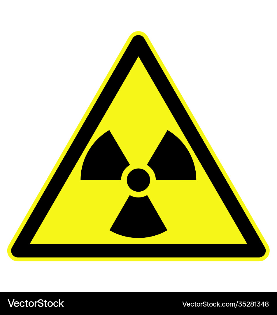 Ionizing radiation Royalty Free Vector Image - VectorStock