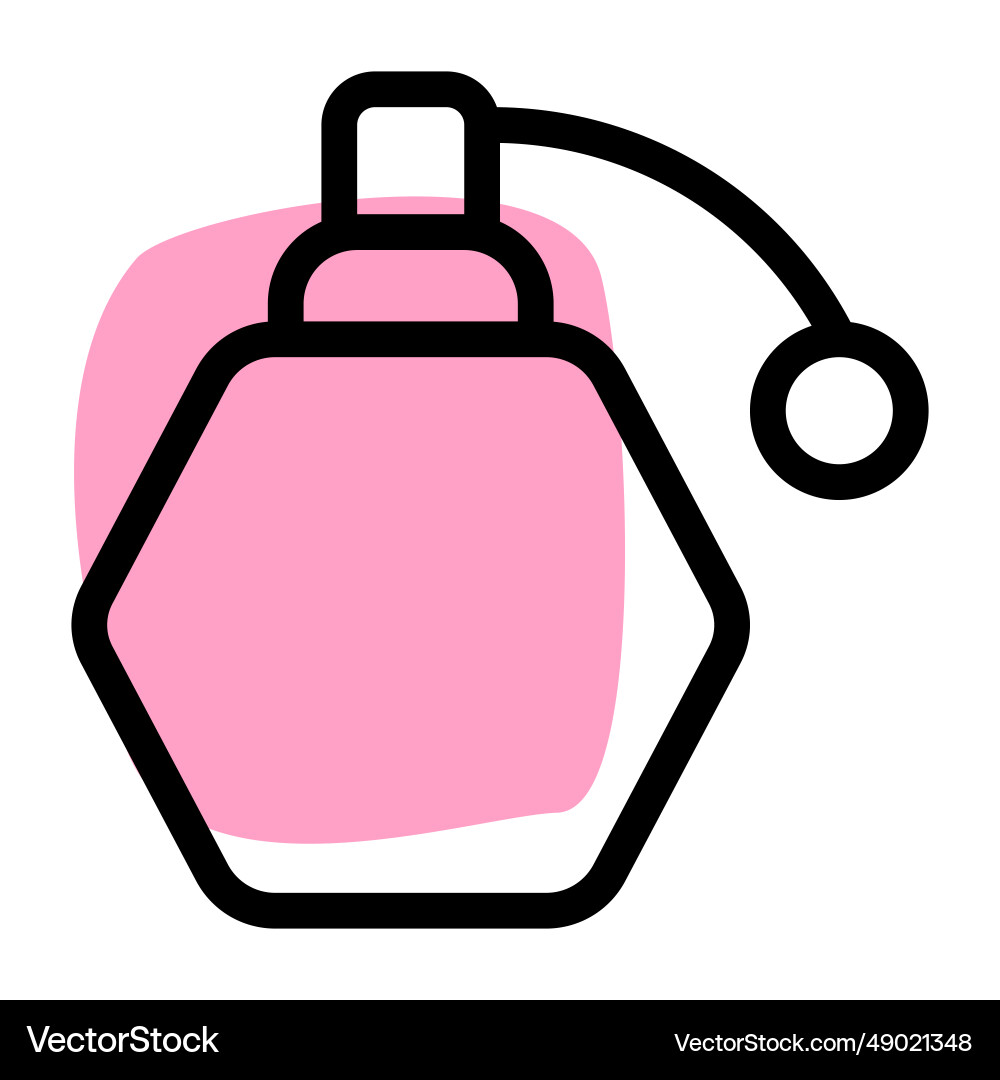 Perfume a liquid fragrance for enhancing Vector Image