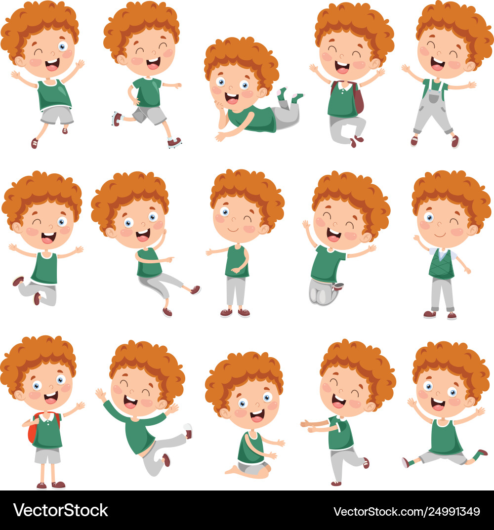 Cartoon character Royalty Free Vector Image - VectorStock