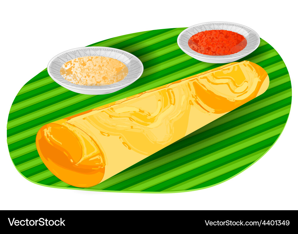 Dosa Royalty Free Vector Image - VectorStock