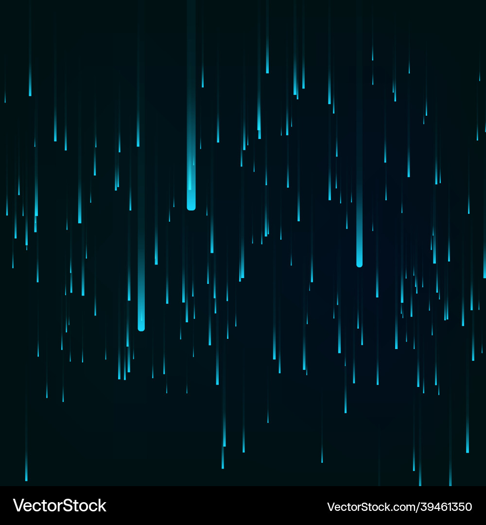 Blue color background in a matrix style data Vector Image