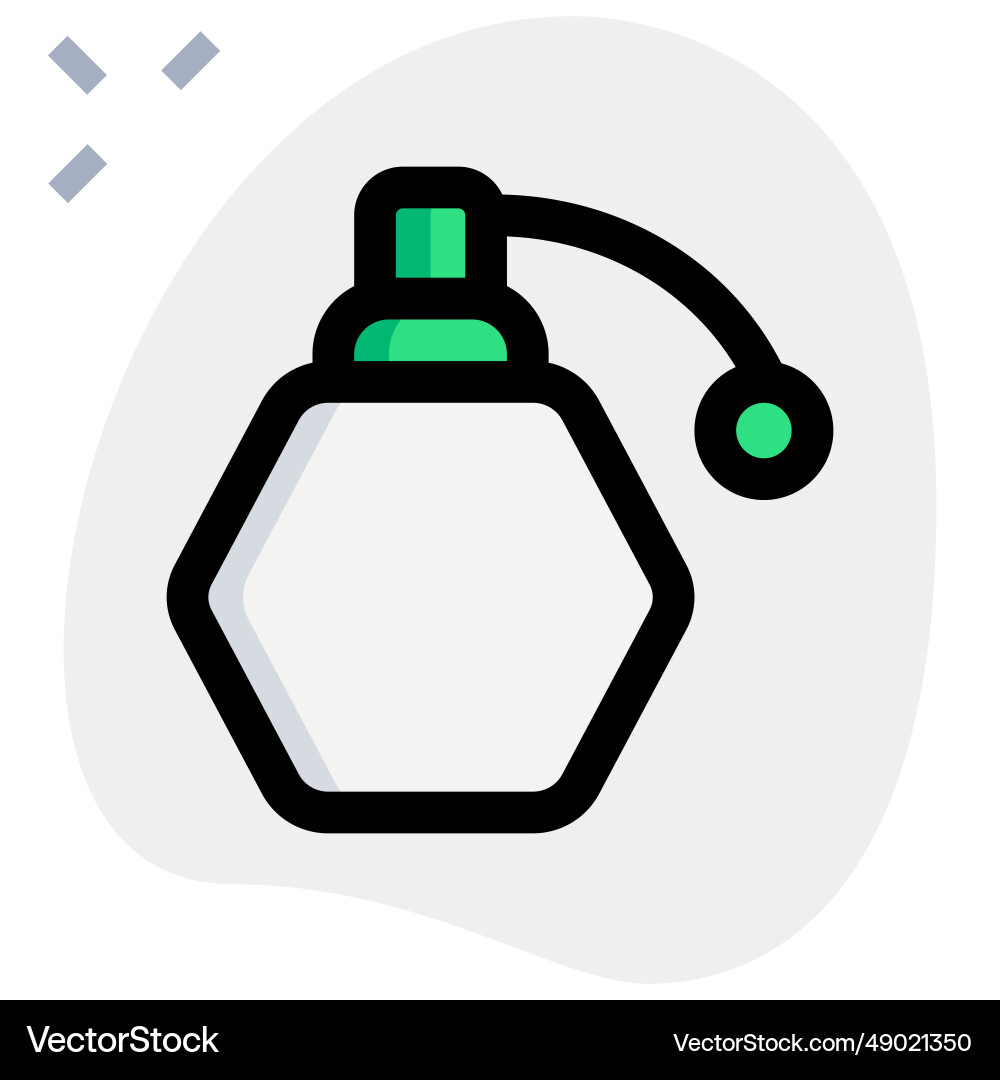 Perfume a liquid fragrance for enhancing Vector Image