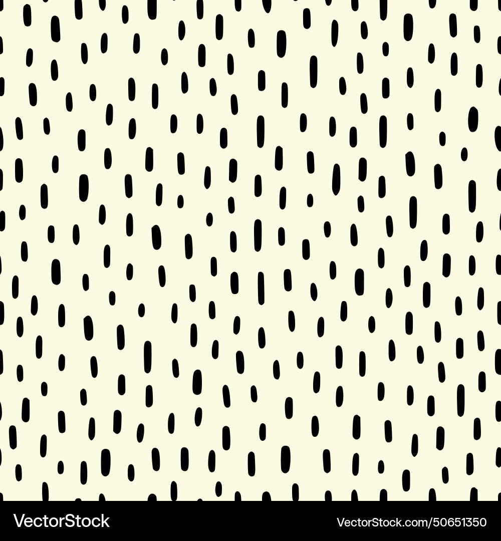 Small dash pattern on white background hand drawn Vector Image
