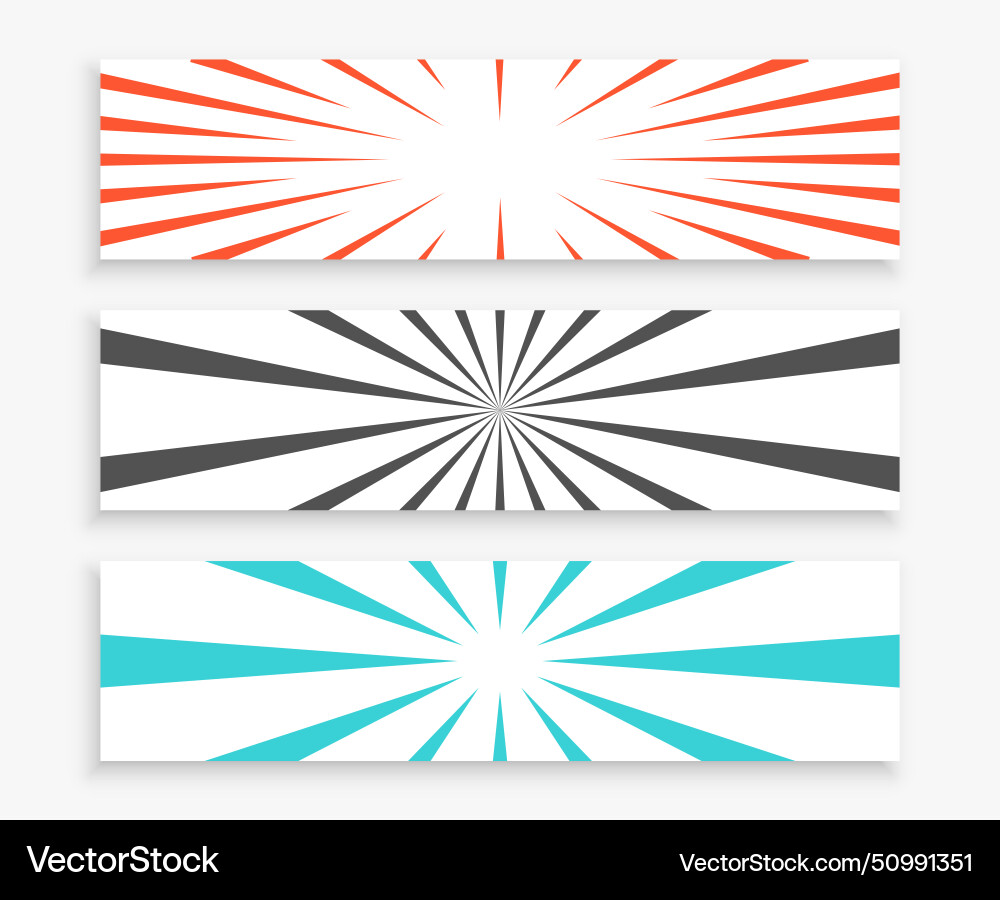 Abstract sunbeam explosion pattern background Vector Image