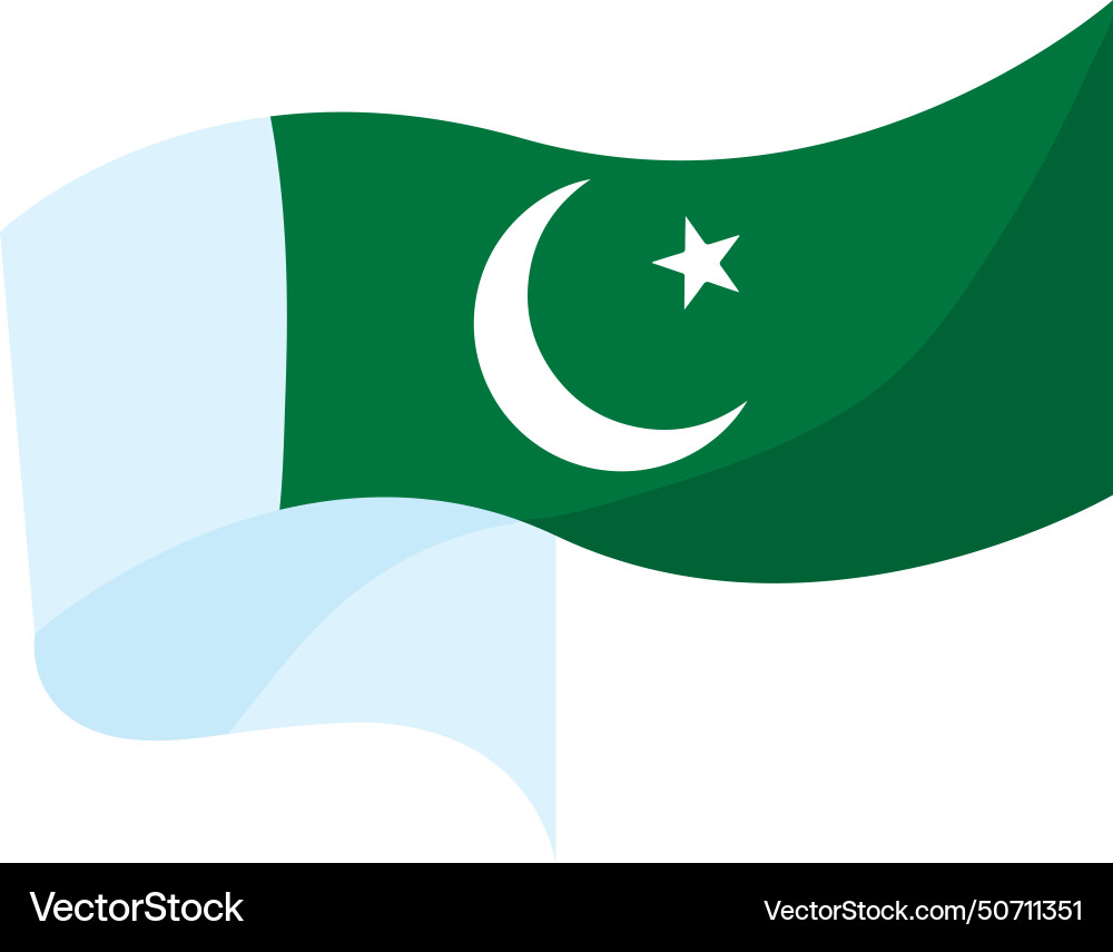 Pakistan day emblem Royalty Free Vector Image - VectorStock