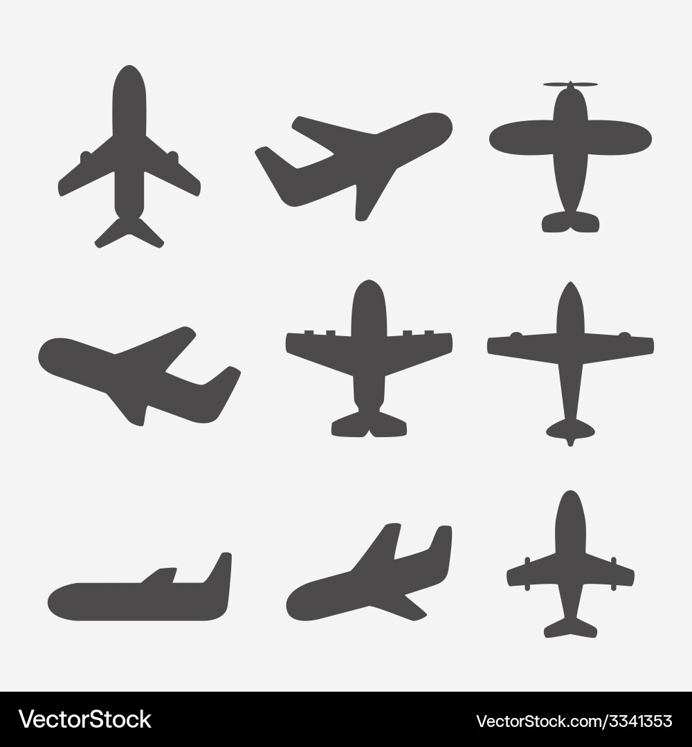 Aeroplane Side View Vector Images (over 1,000)