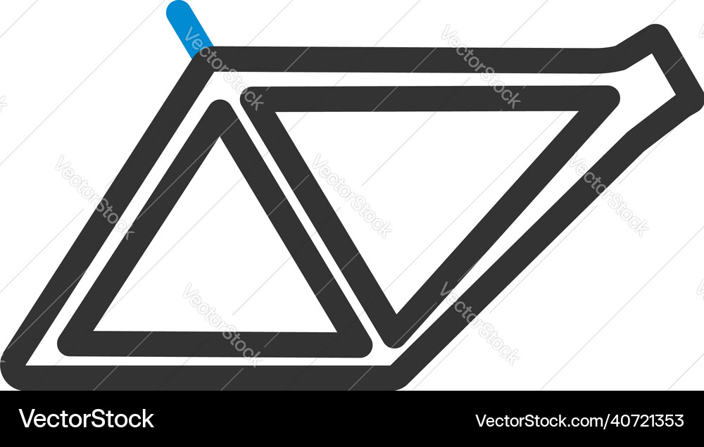 Bike frame icon Royalty Free Vector Image - VectorStock