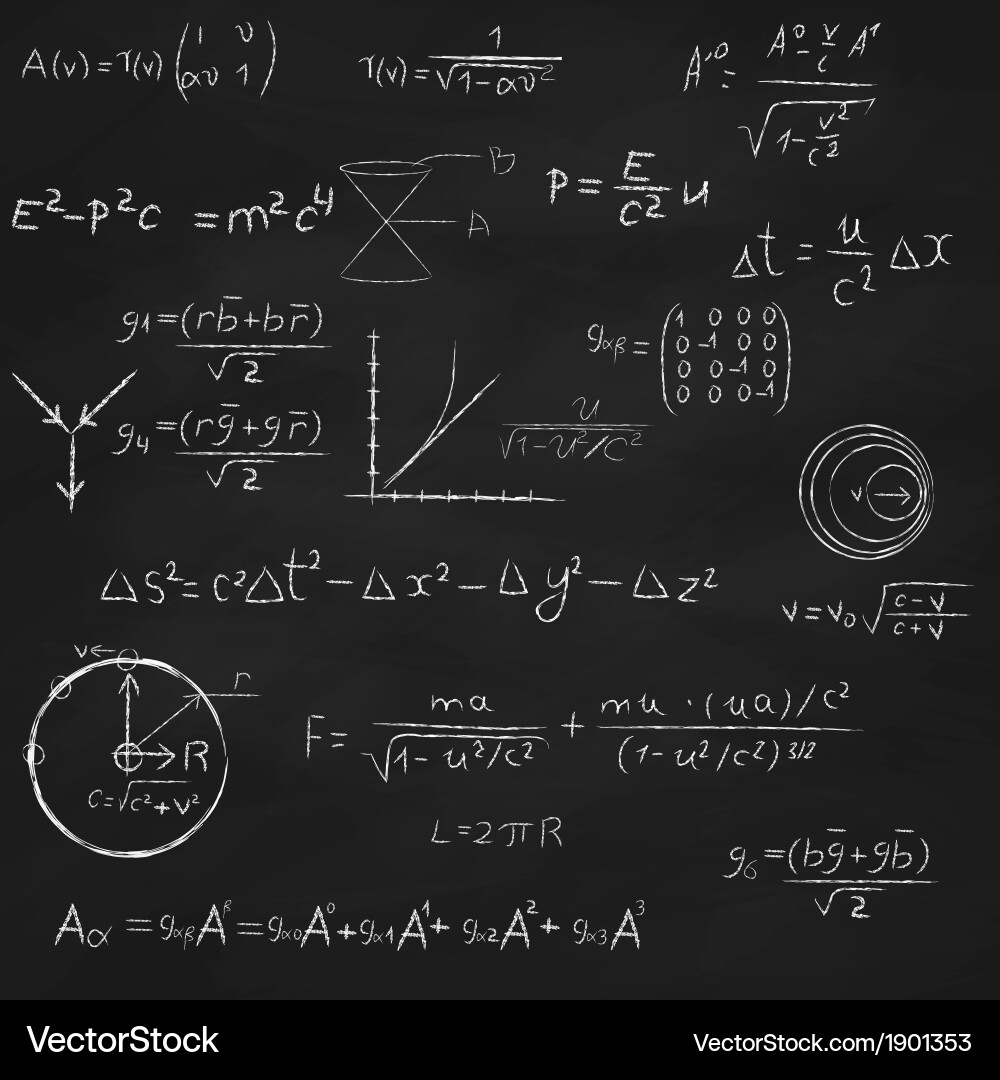 Science board Royalty Free Vector Image - VectorStock