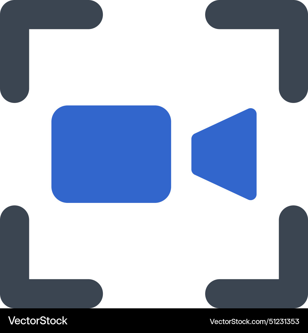 Videography icon Royalty Free Vector Image - VectorStock