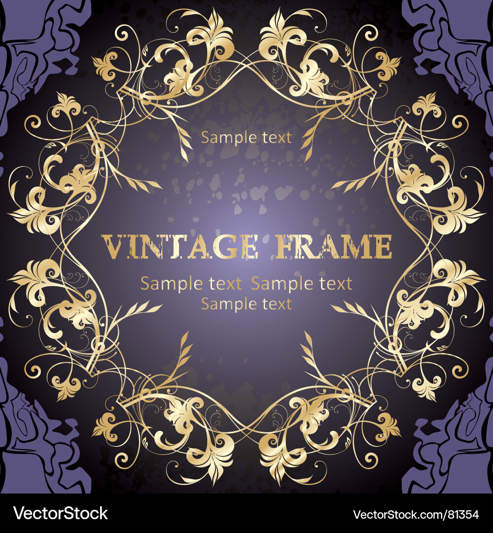 Frame Royalty Free Vector Image - VectorStock