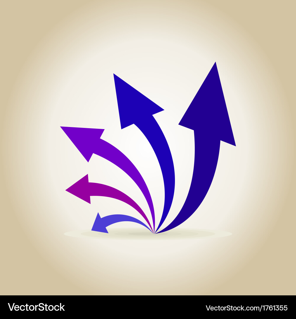 Abstraction arrow2 Royalty Free Vector Image - VectorStock