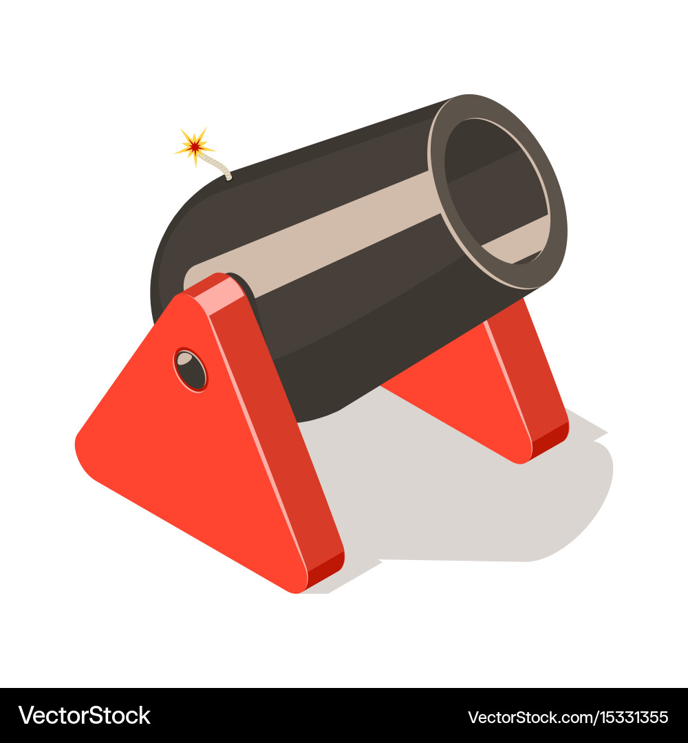 Isometric Cannon Cannonball Vector Images (over 110)