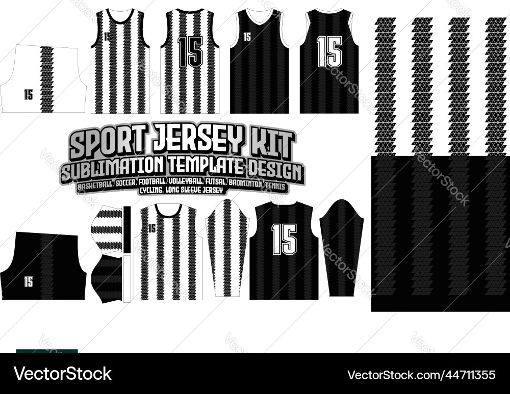 Juventus jersey design sportwear pattern 135 Vector Image