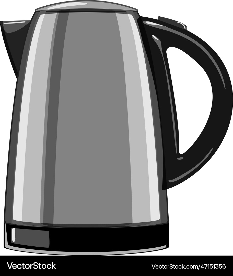 Domestic electric kettle cartoon Royalty Free Vector Image