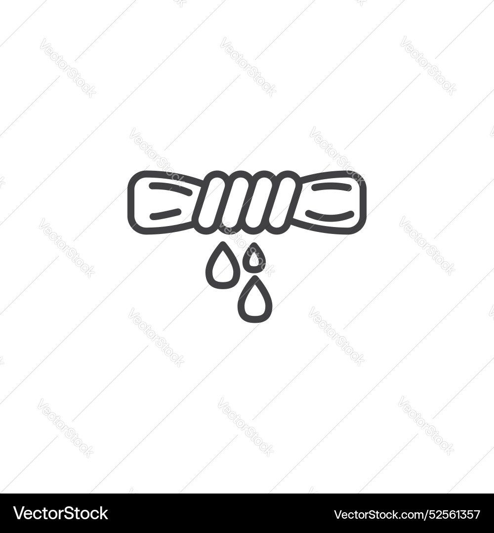 Squeeze icon set on white background Royalty Free Vector