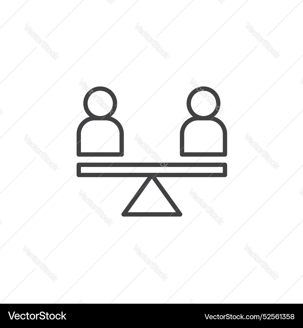 Stability icon set on white background Royalty Free Vector