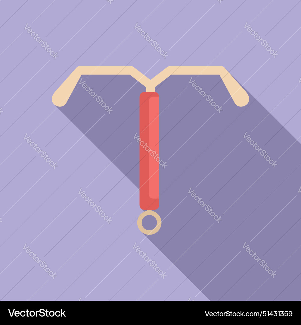 Minimalist red zipper on purple Royalty Free Vector Image