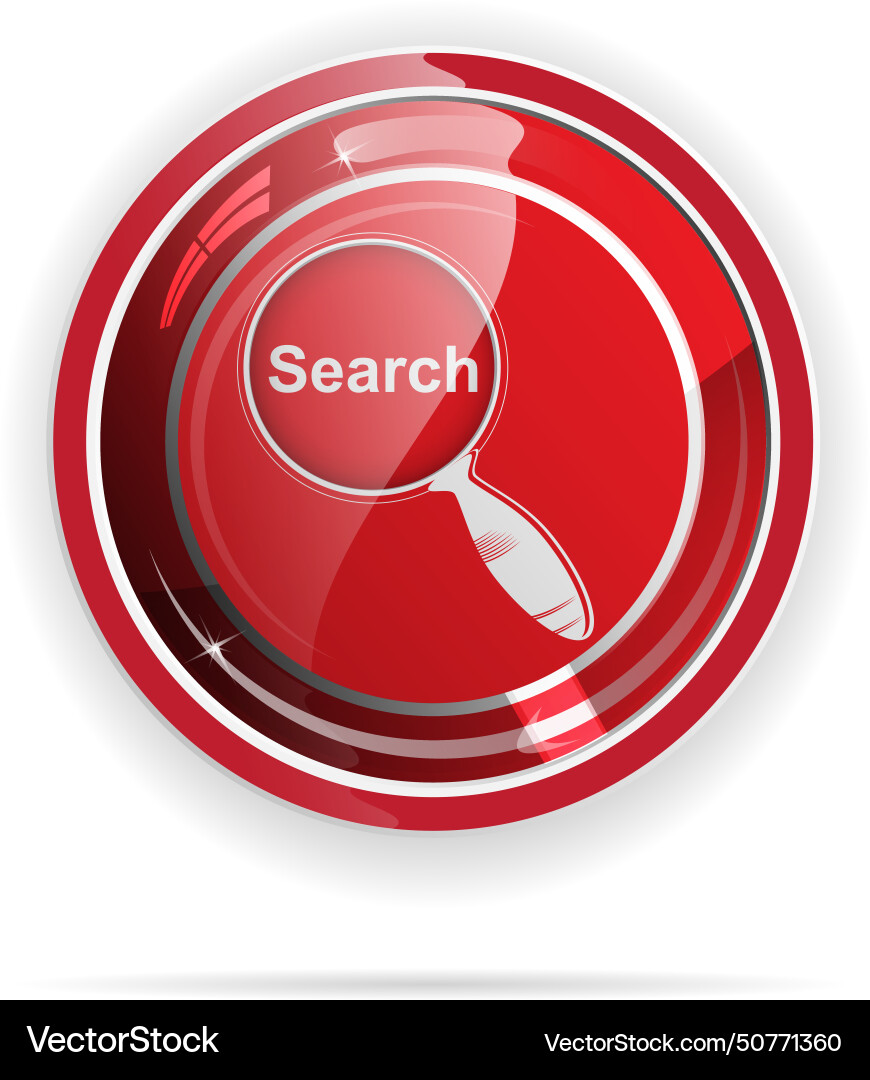 Web search button Royalty Free Vector Image - VectorStock