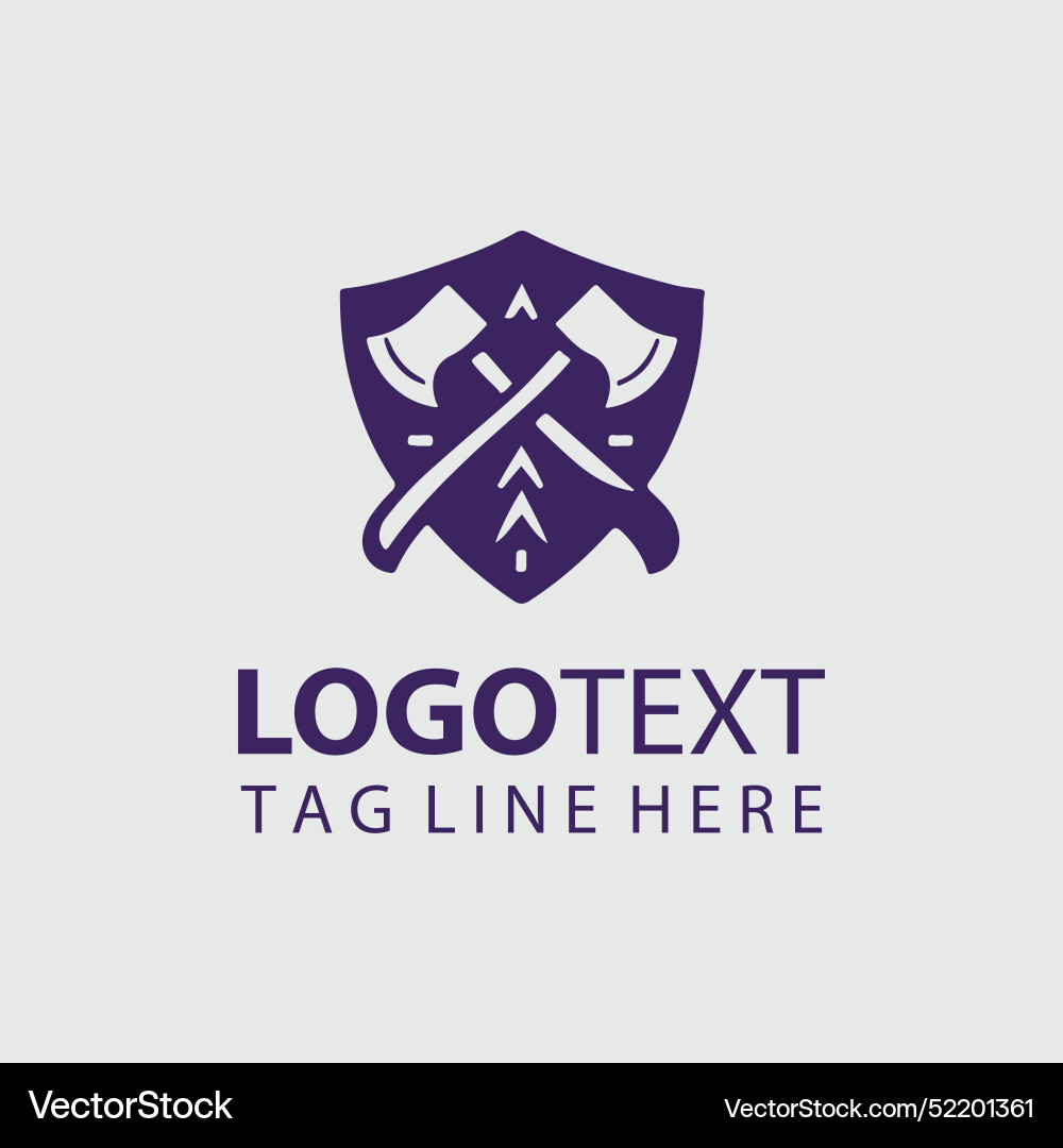 Axe logo Royalty Free Vector Image - VectorStock