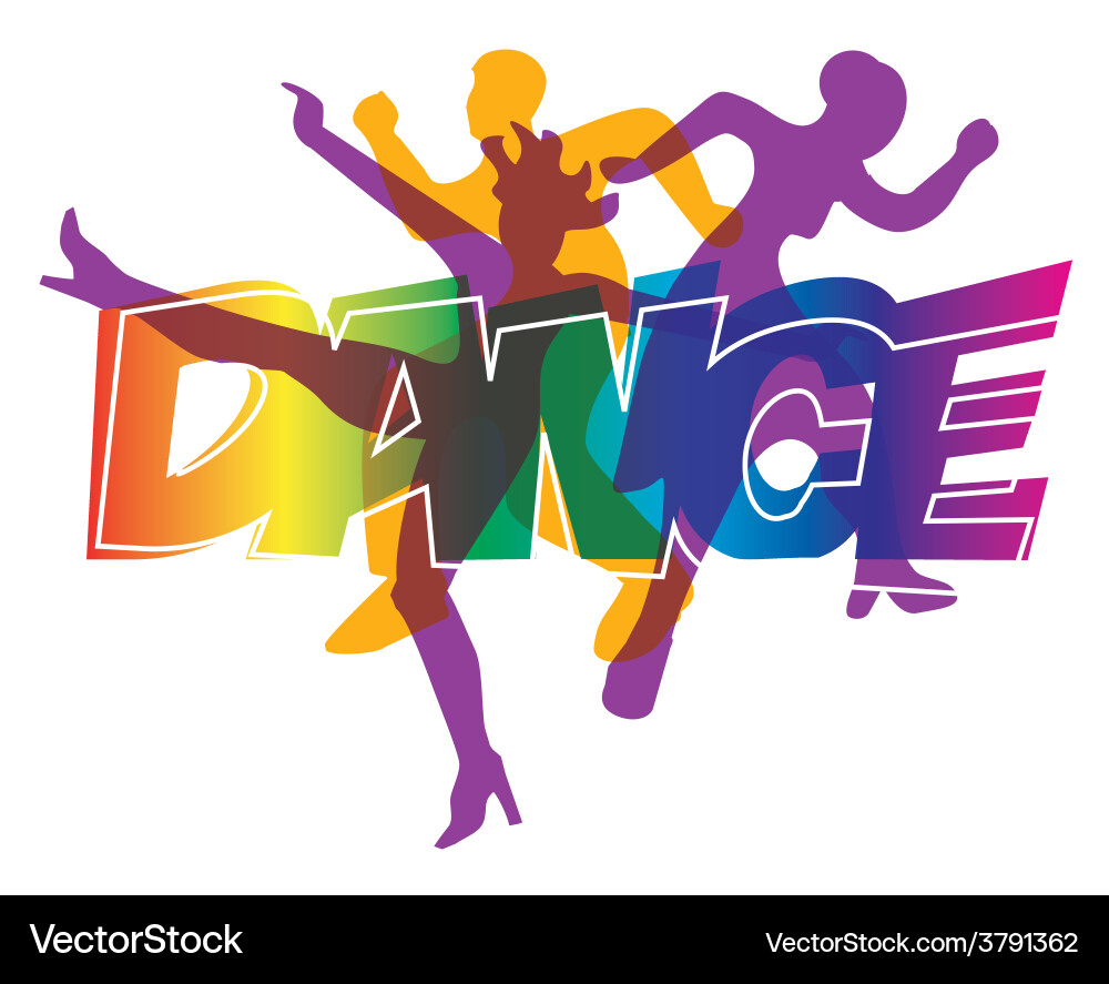 Disco dancers Royalty Free Vector Image - VectorStock