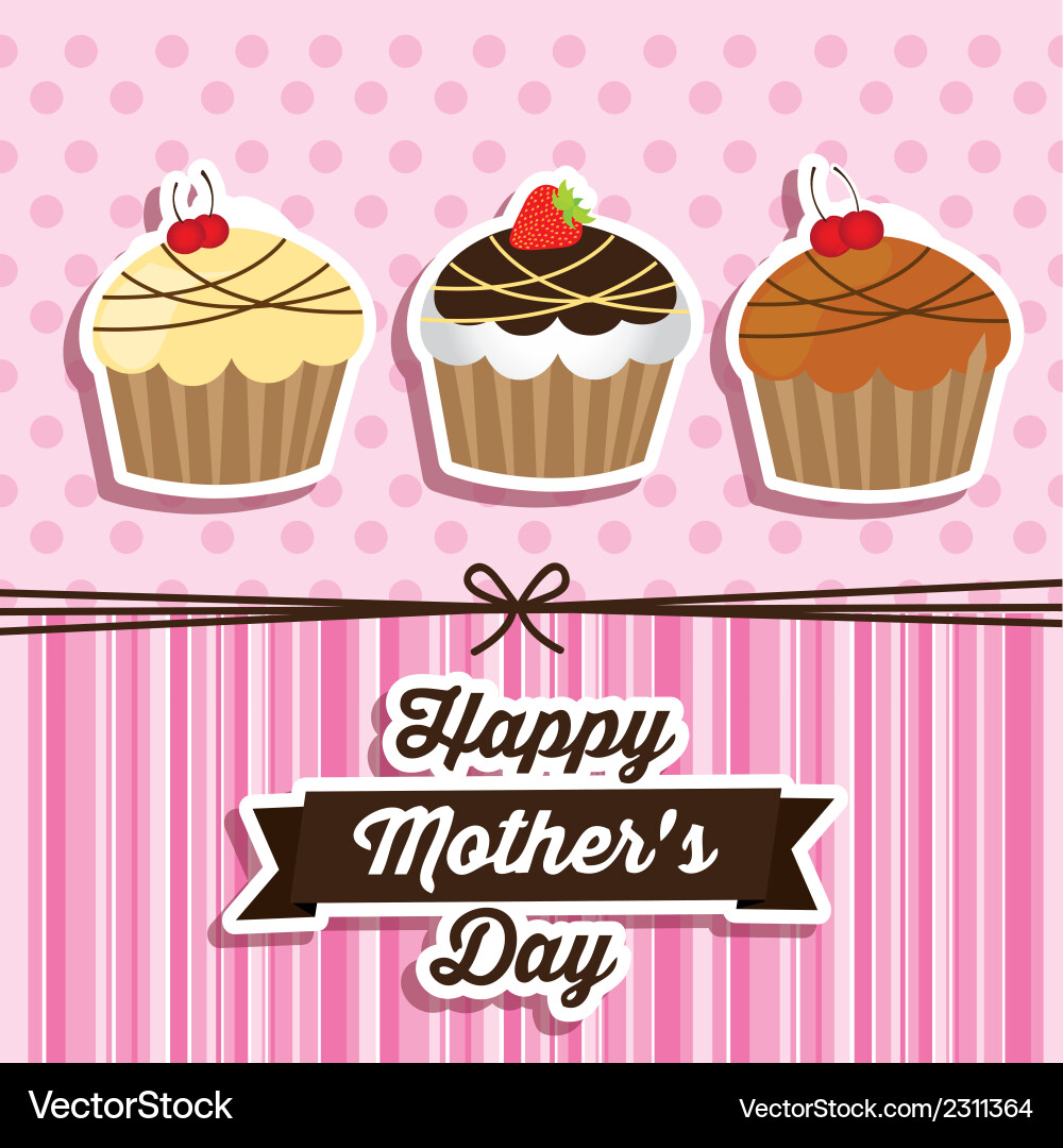 Celebration mothers day Royalty Free Vector Image
