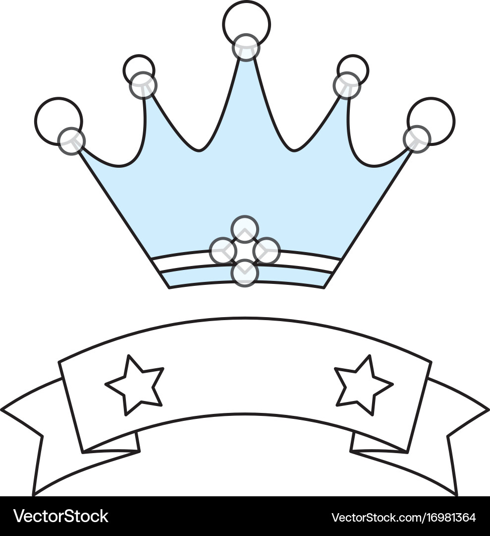 Das Symbol der Krone Lizenzfreies Vektorbild