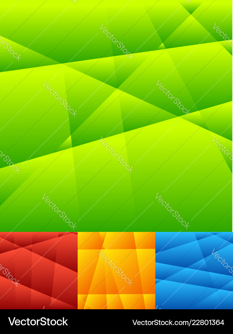 Fragmented Glass Patterns Royalty Free Vector Image
