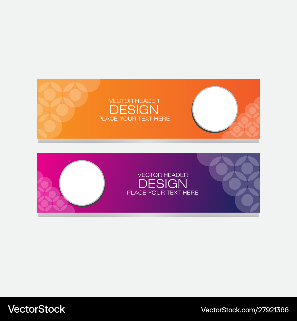Abstract banner web Royalty Free Vector Image - VectorStock