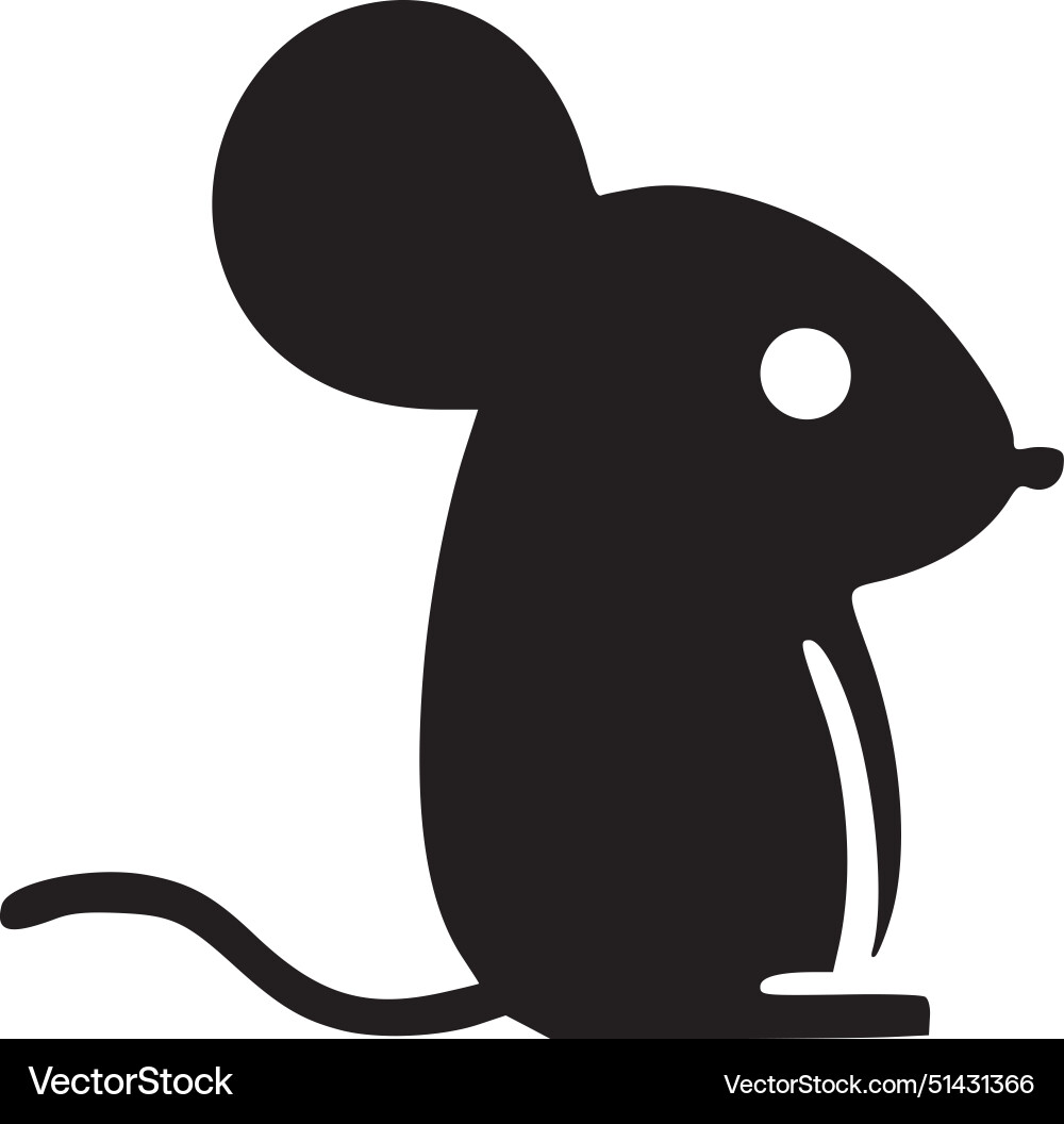 Mouse - high quality logo ideal for t-shirt Vector Image