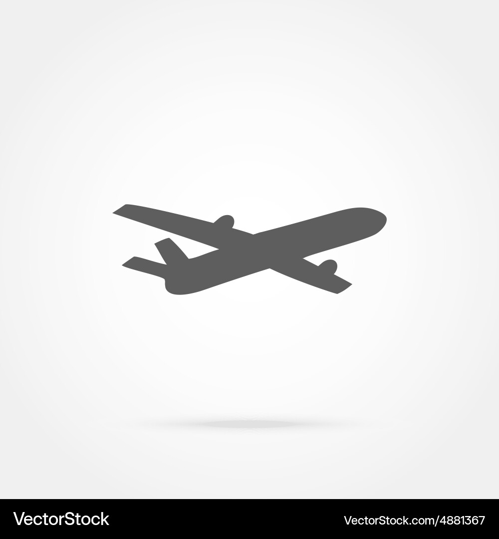 Airplane Royalty Free Vector Image - VectorStock