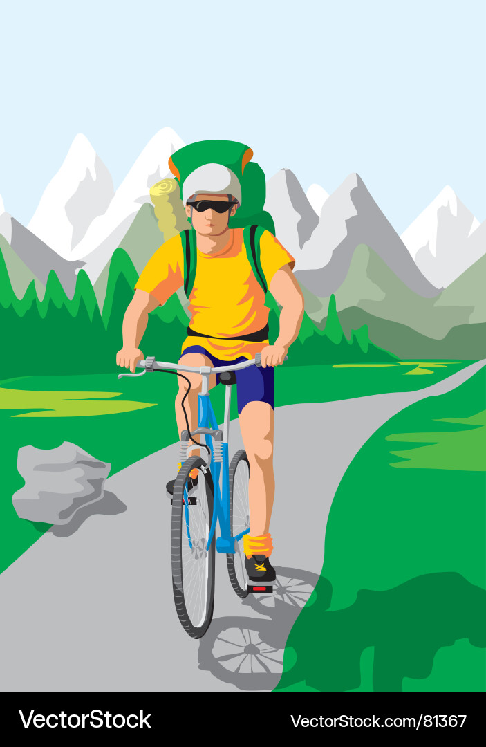 Bicycle Royalty Free Vector Image - VectorStock