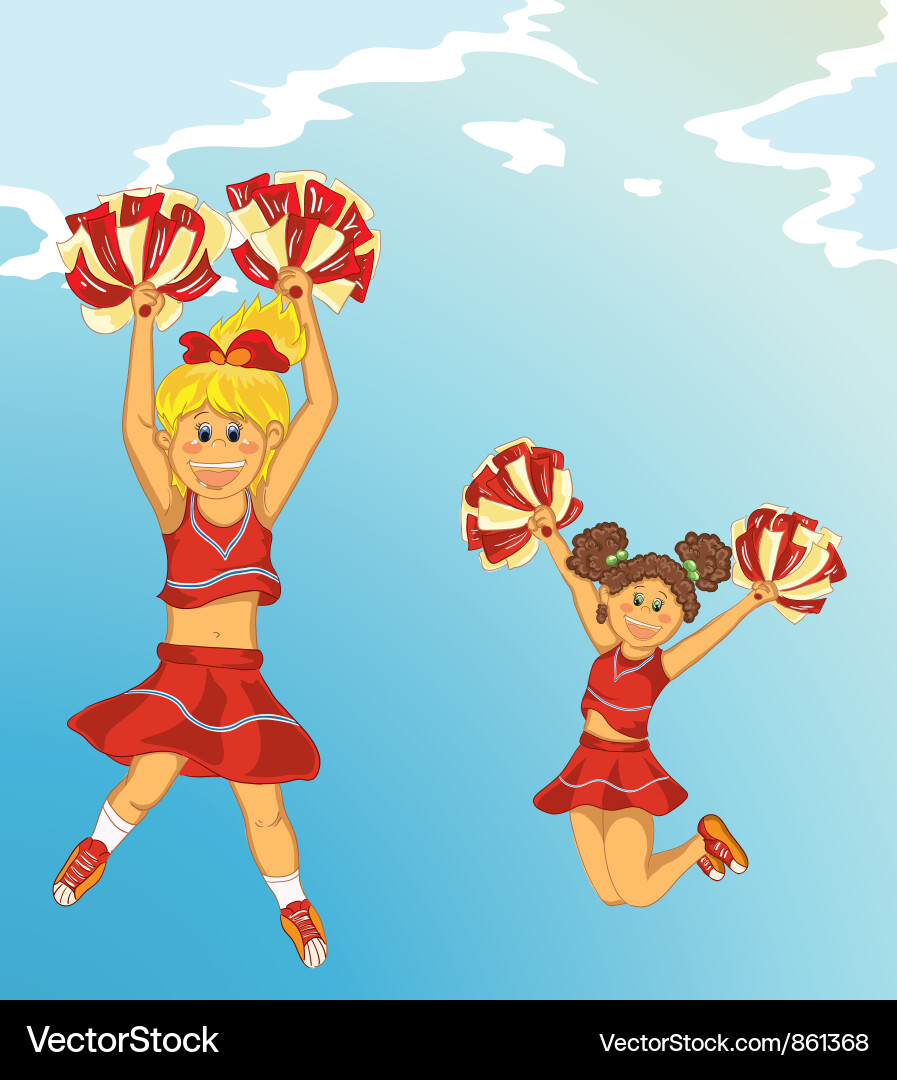 Free Cheerleader Vector Images (8)