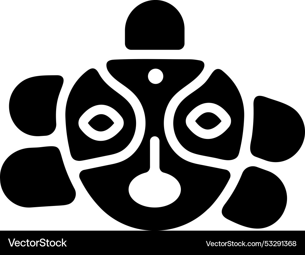 Taino face Royalty Free Vector Image - VectorStock