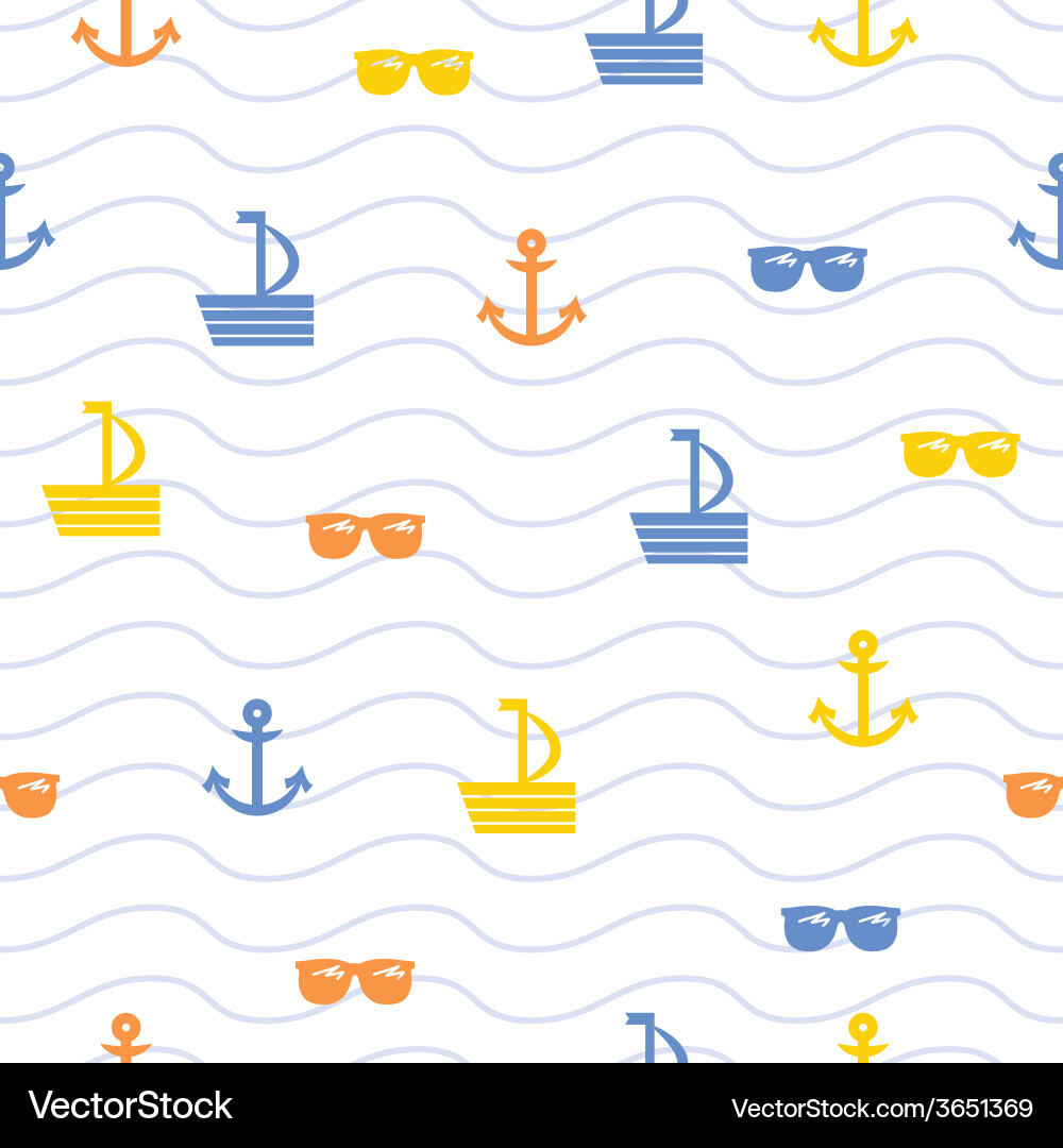 Sea background Royalty Free Vector Image - VectorStock