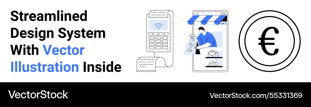 Seamless e-commerce and payment integration Vector Image