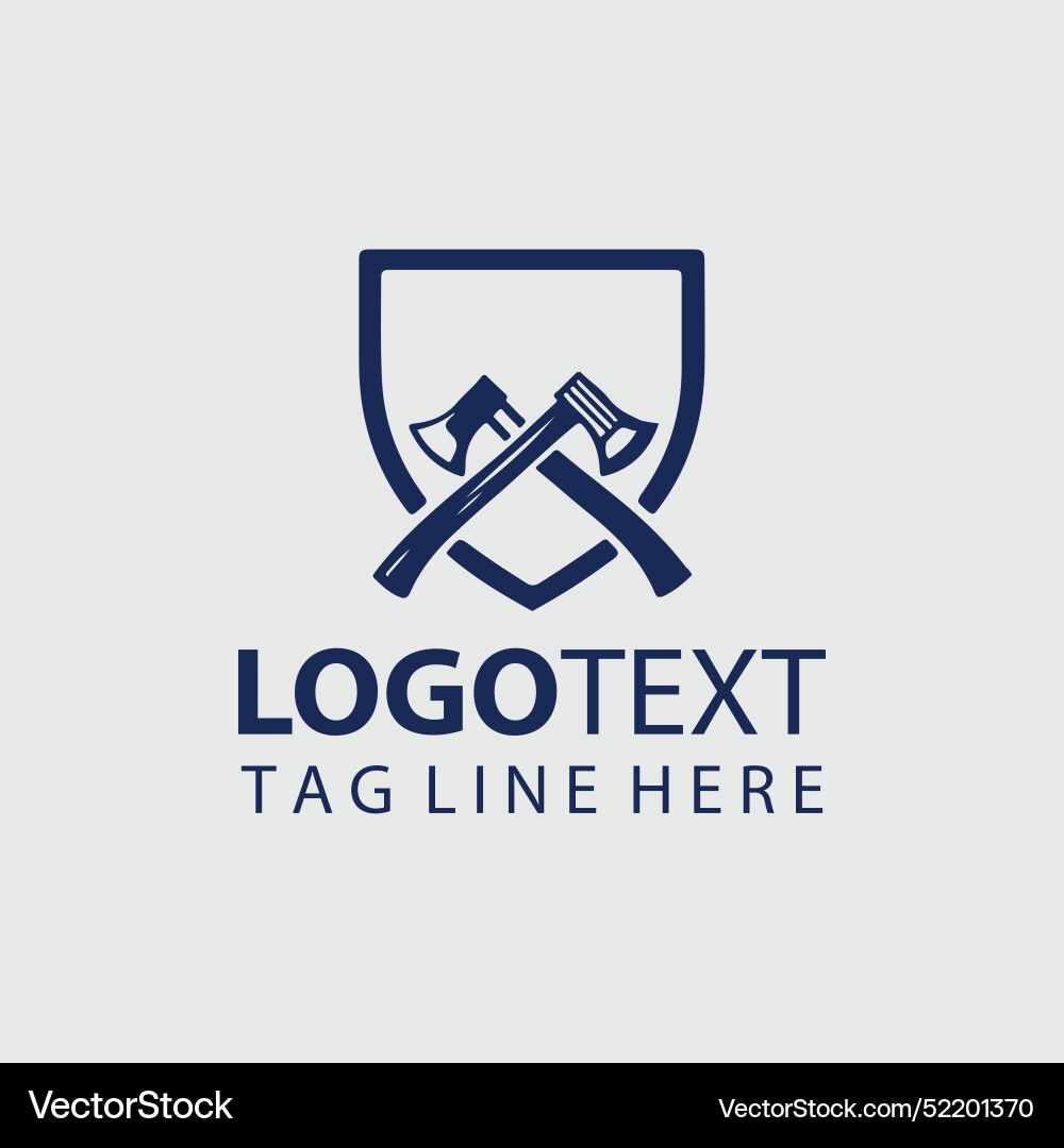 Axe logo Royalty Free Vector Image - VectorStock