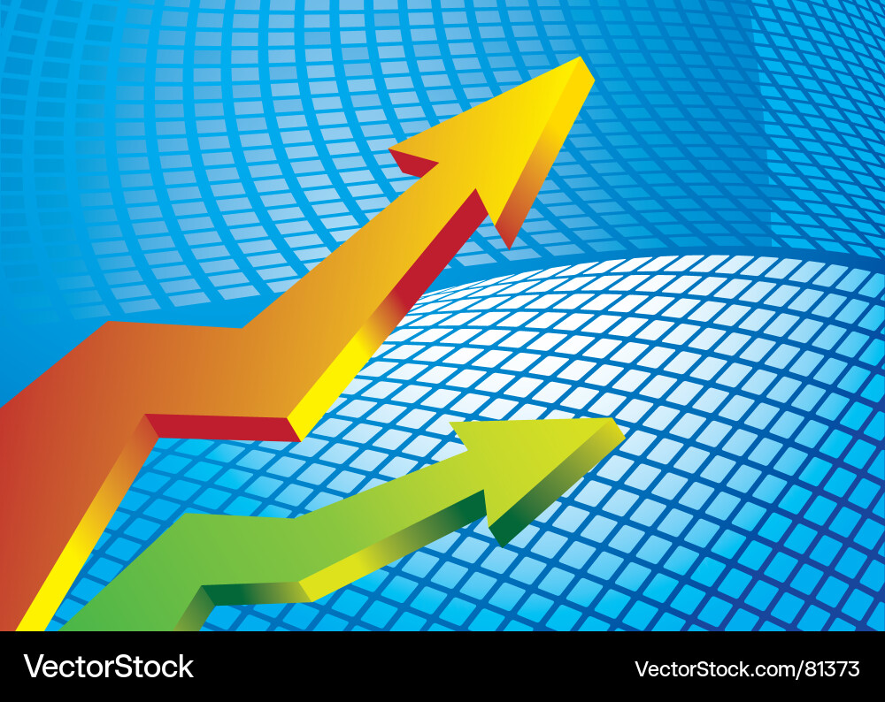 Arrows background Royalty Free Vector Image - VectorStock