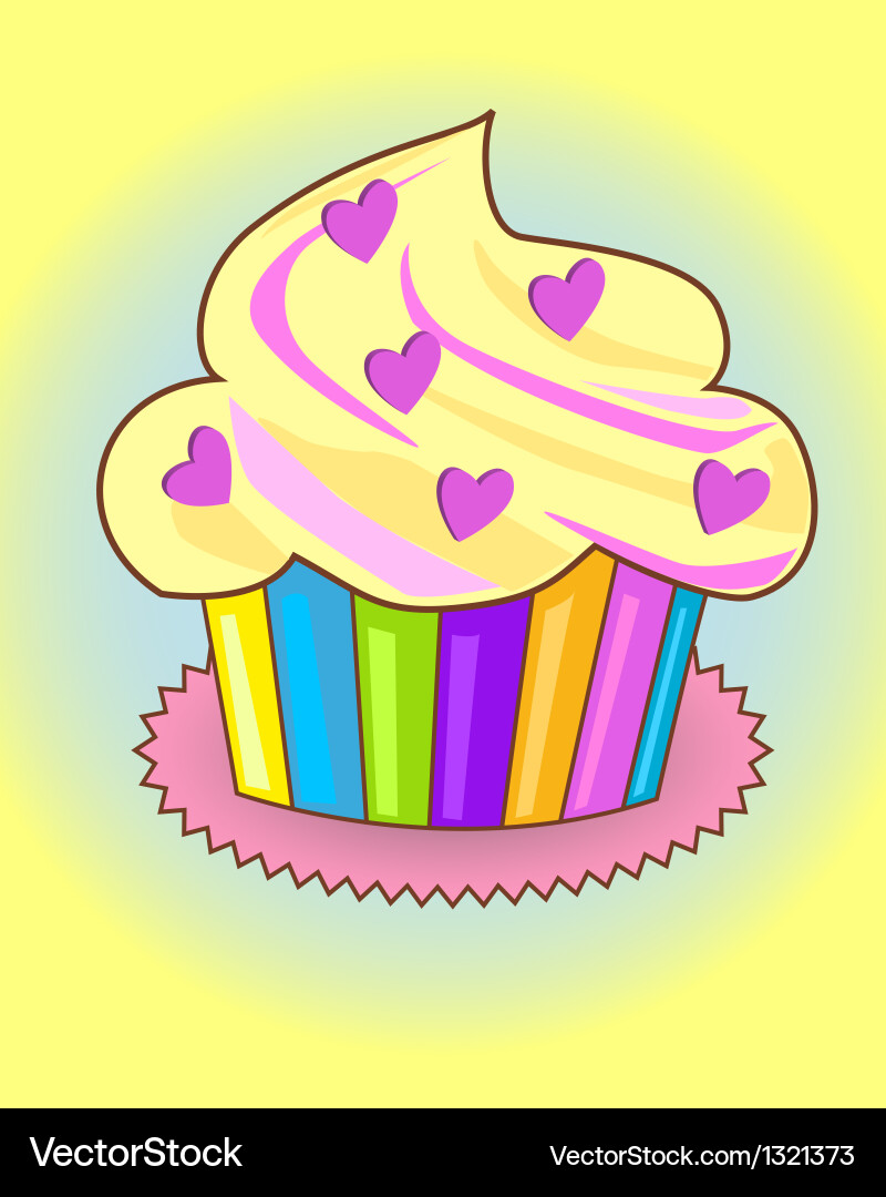 Cake Royalty Free Vector Image - VectorStock