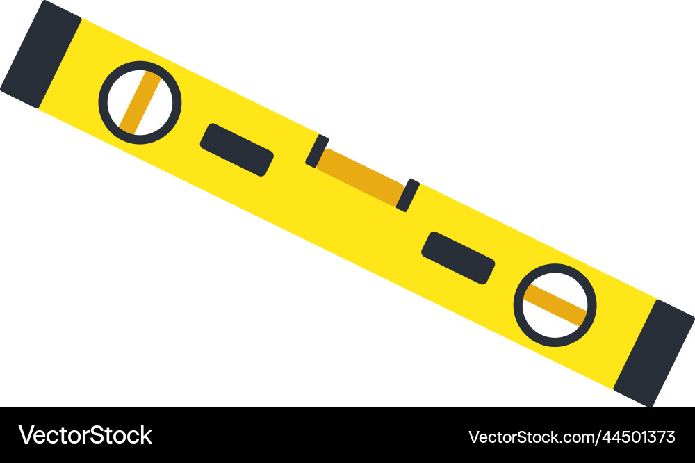Construction level tool bubble instrument icon Vector Image