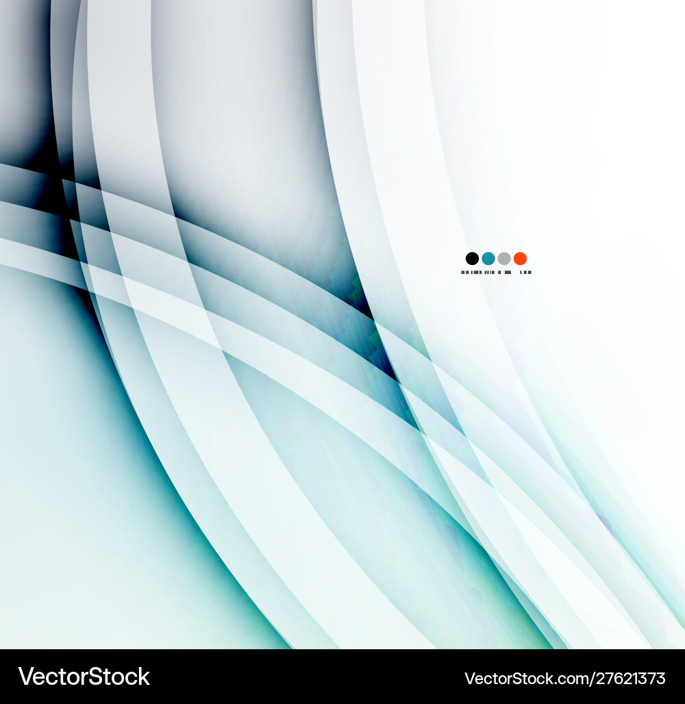 Flowing color wave pattern background Royalty Free Vector