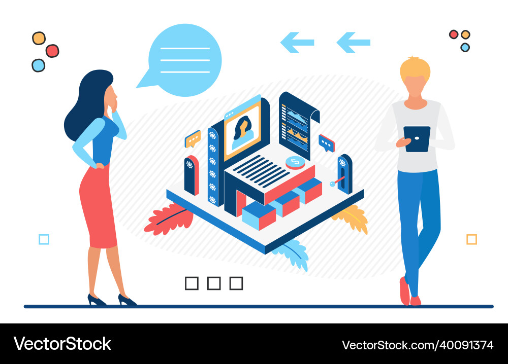 Human resources in business intellectual capital Vector Image