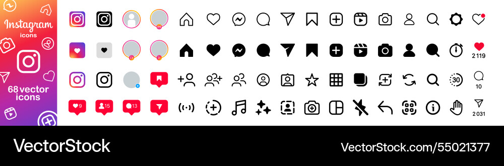 Instagram Save Vector Images (over 850)