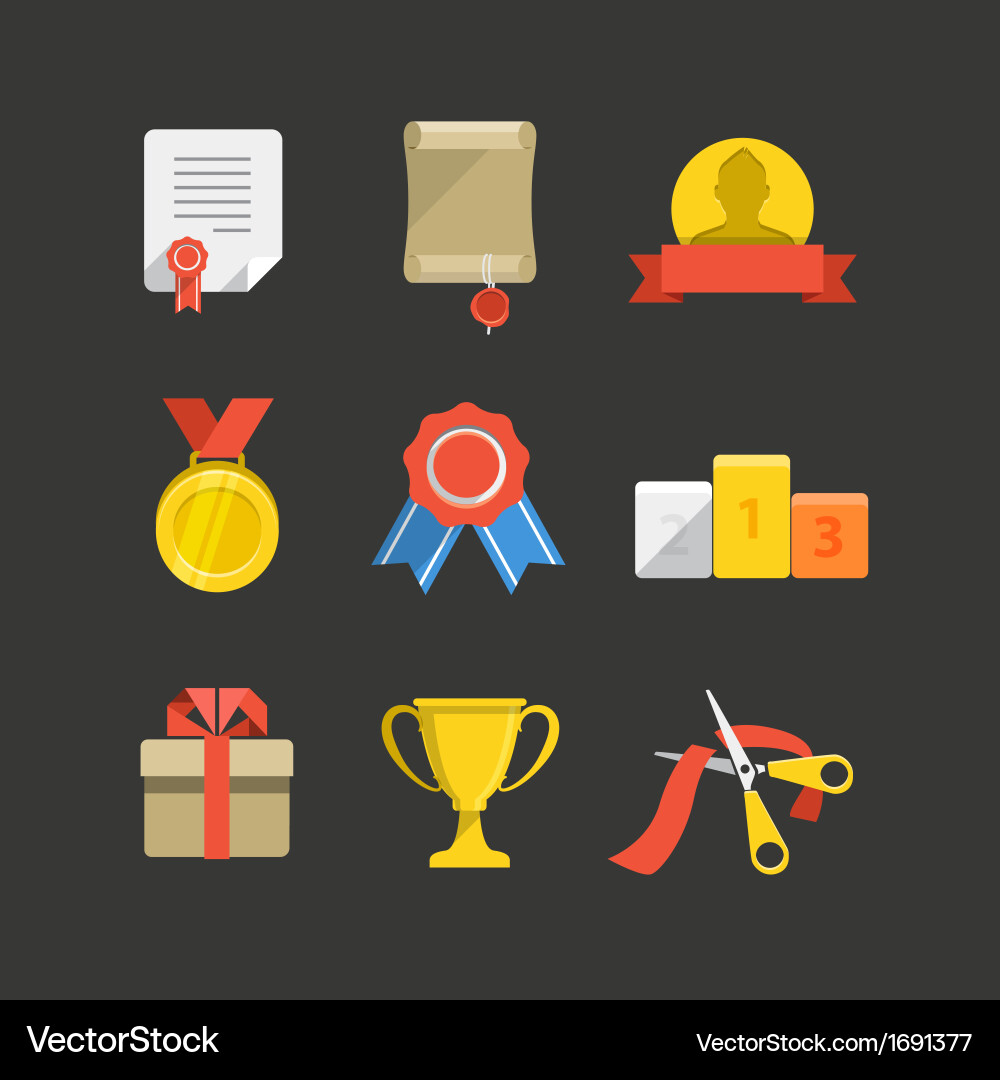 Prizes Royalty Free Vector Image - VectorStock