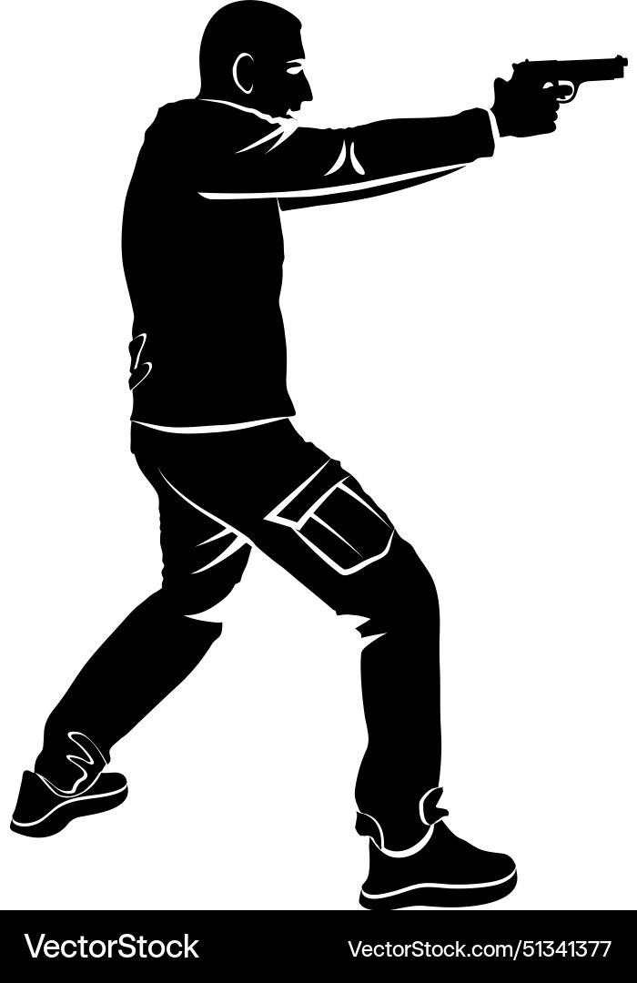 Shooting Royalty Free Vector Image - VectorStock