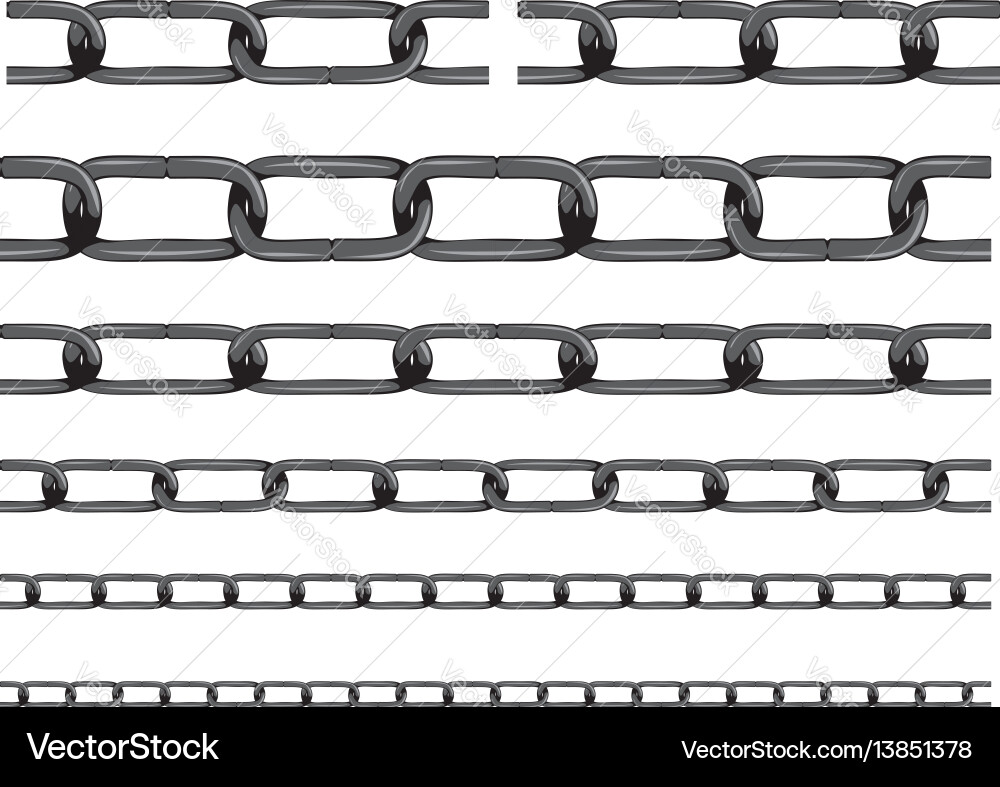 Iron chain background Royalty Free Vector Image