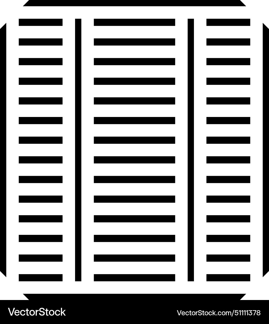 Photovoltaic cells solar panel glyph icon Vector Image