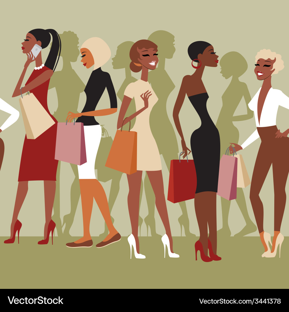 Cartoon Ladies Vector Images (over 170,000)